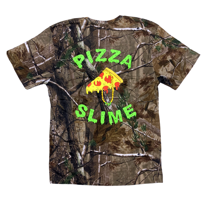 Pizzaslime Gang T-Shirt [REAL TREE CAMO] – PIZZASLIME